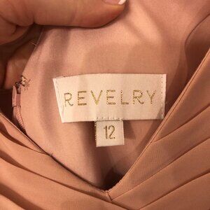 Revelry | Dresses | Revelry Zoe Chiffon Bridesmaid Dress In 9 Blushing ...